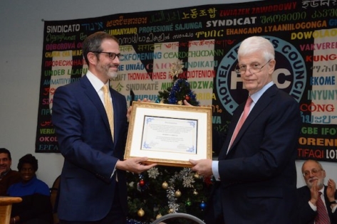 Mario Gabelli Named Honorary Member | Hotel and Gaming Trades Council (EN)